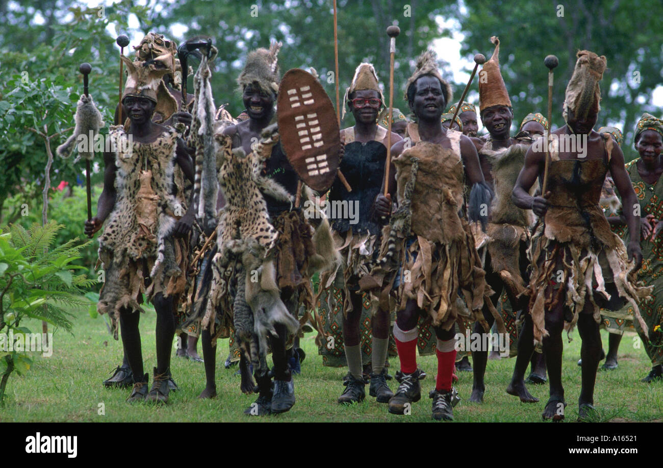 Ngoma dancers in Mchinji Malawi Africa Stock Photo - Alamy