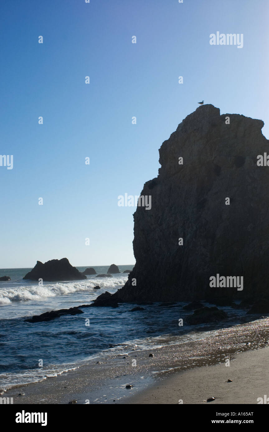 Rocky beach cliffs Stock Photo - Alamy