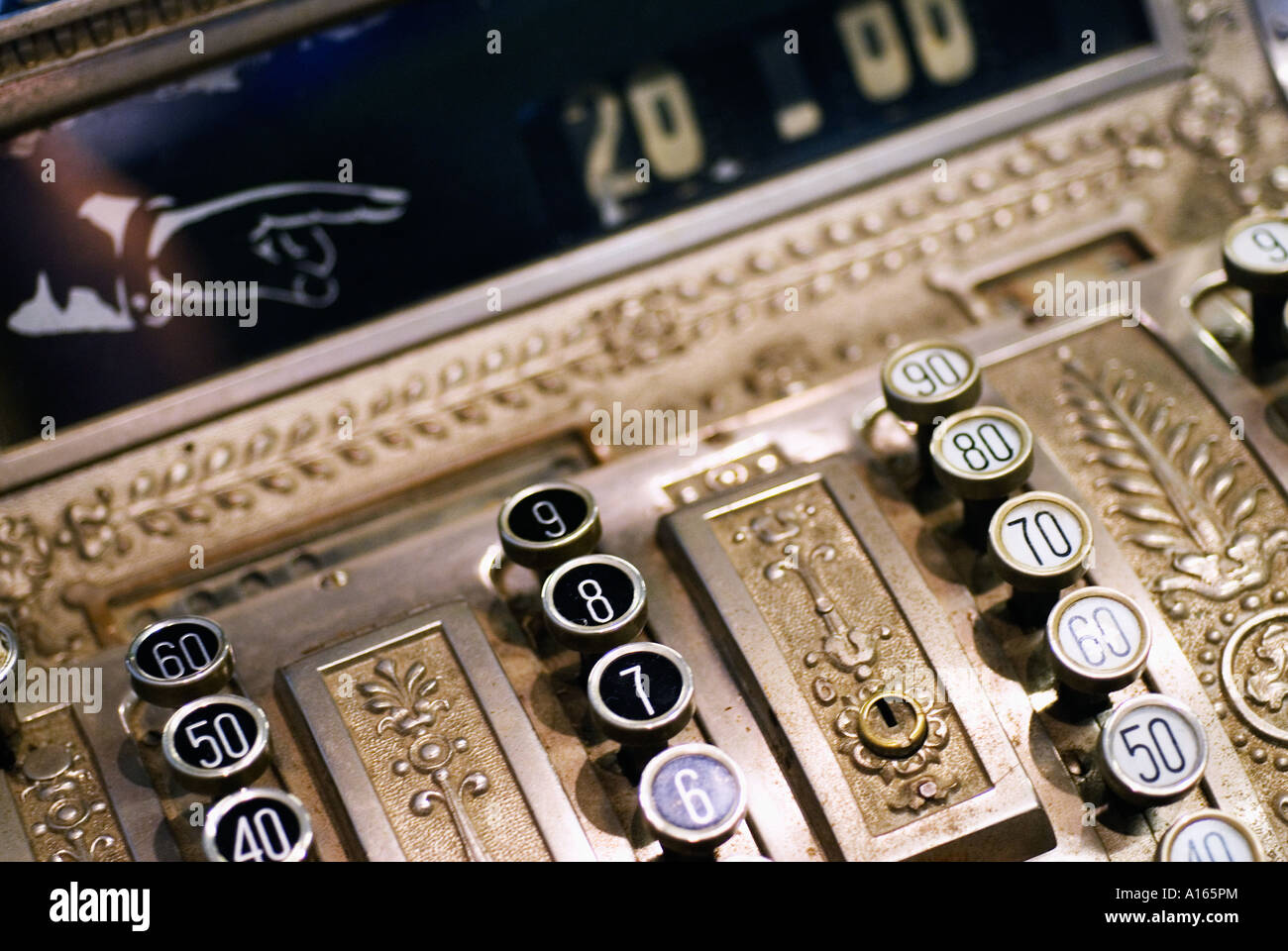 Old cashbox and money hi-res stock photography and images - Alamy