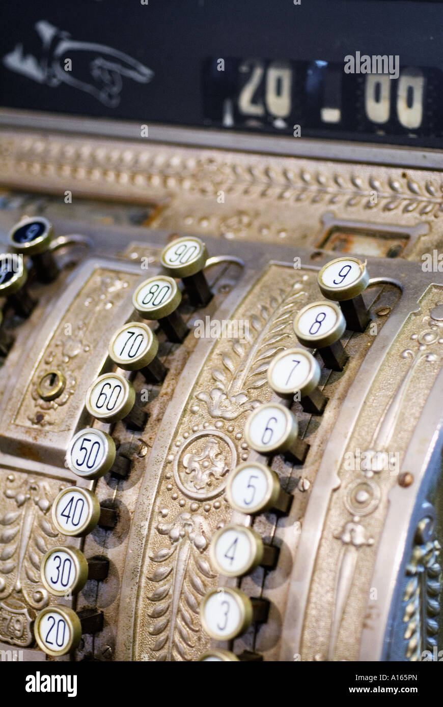 Old cashbox and money hi-res stock photography and images - Alamy