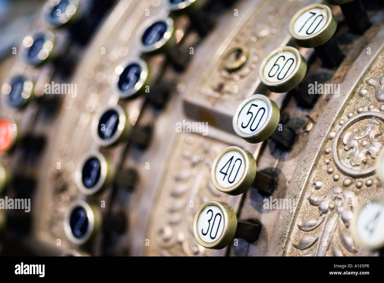 Old cashbox and money hi-res stock photography and images - Alamy