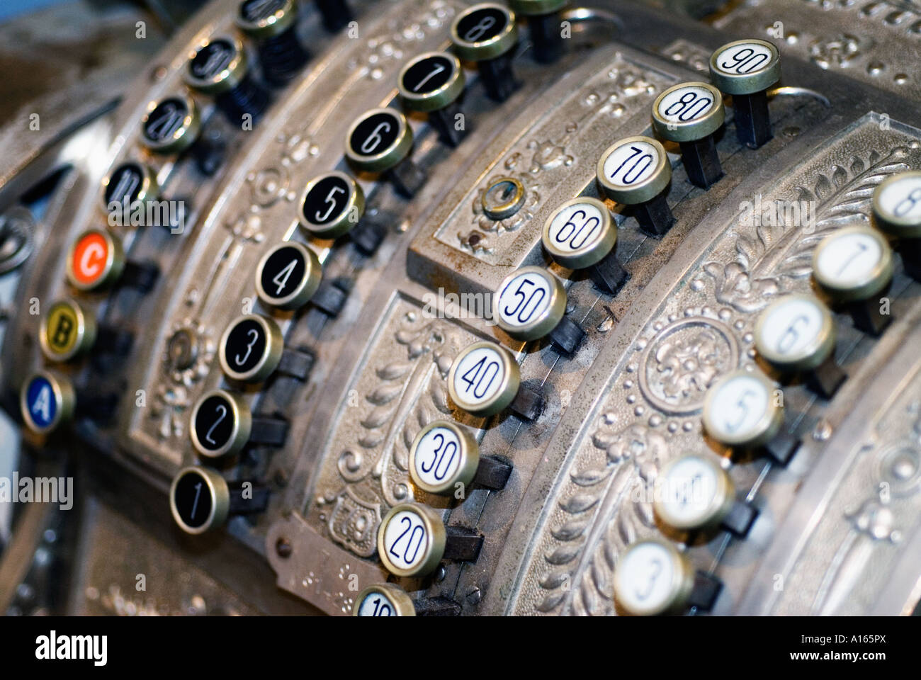 Old cashbox and money hi-res stock photography and images - Alamy