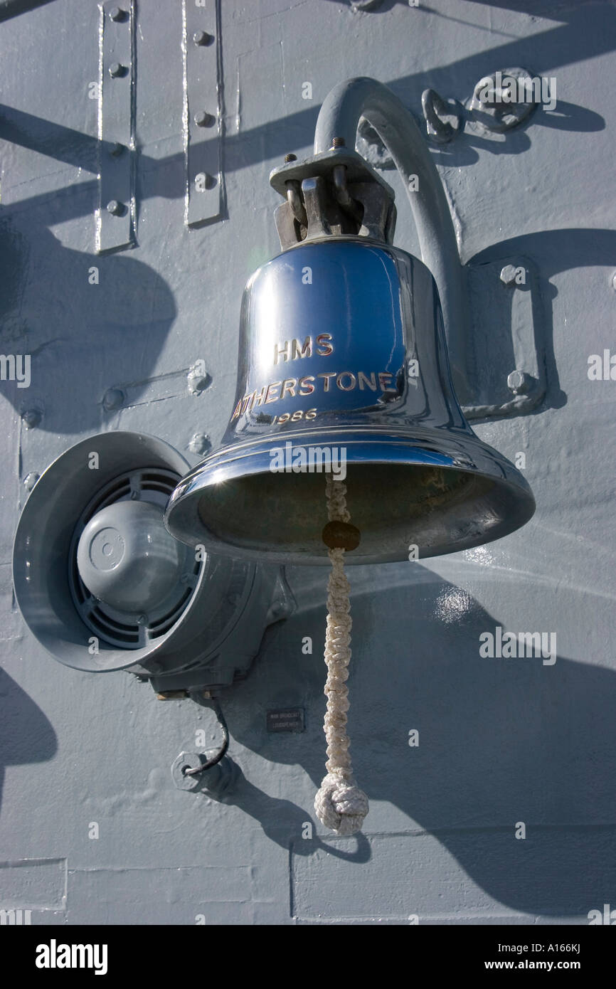 Ships bell on royal navy hi-res stock photography and images - Alamy