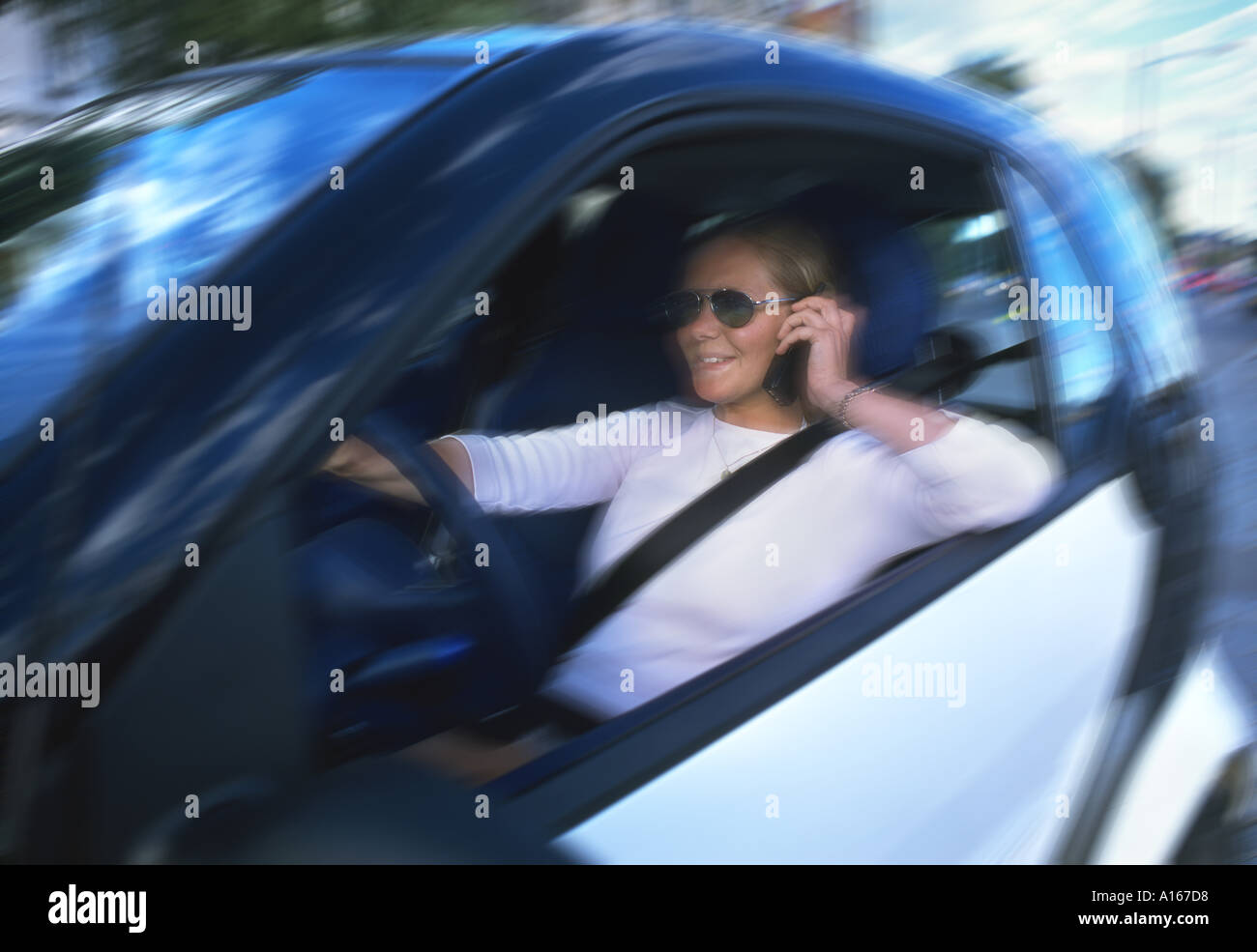 Small city driving hi-res stock photography and images - Alamy