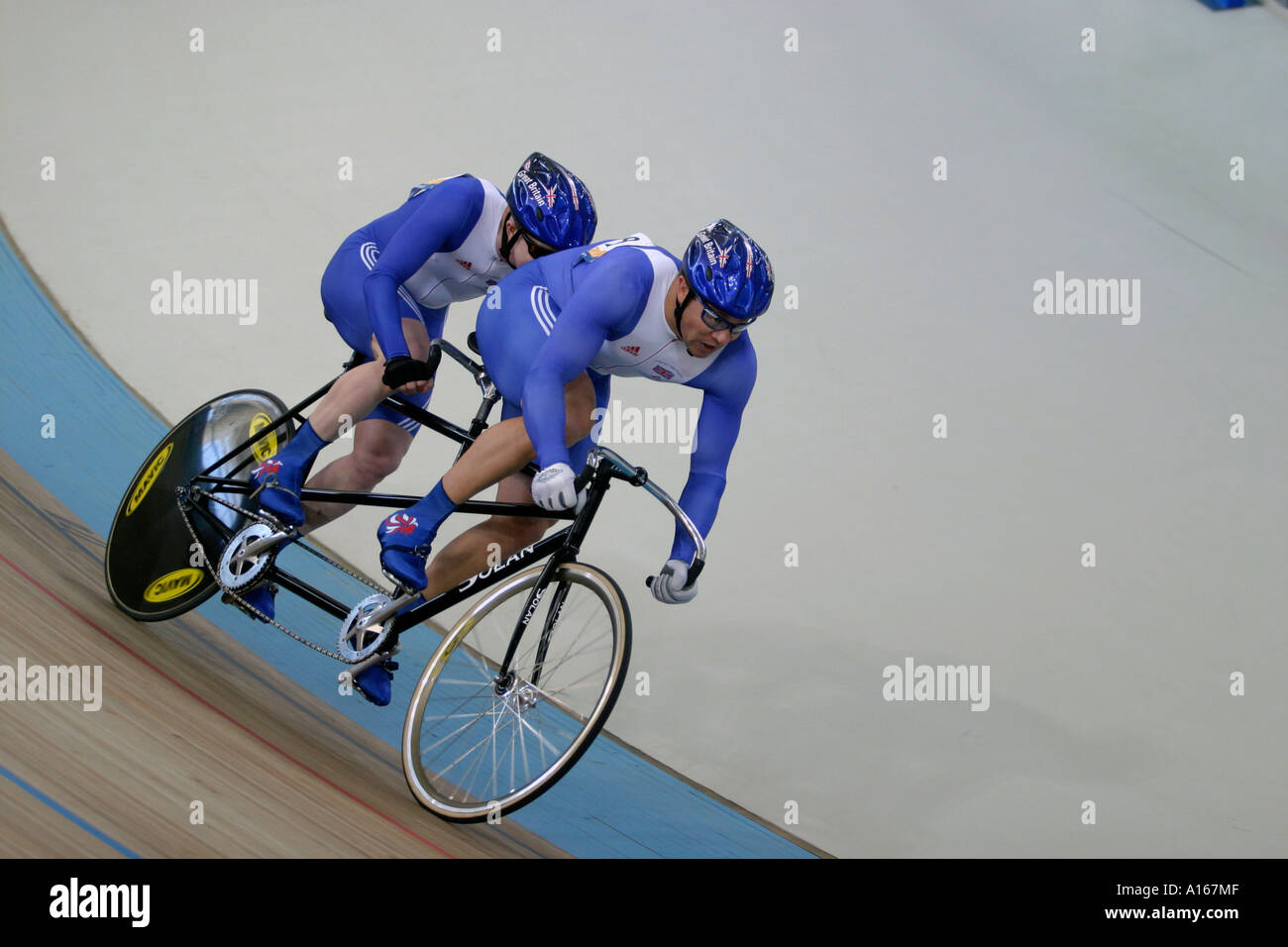 Dan Gordon B3 and Barney Storey pilot GBR in the mens B1 3 tandem ...
