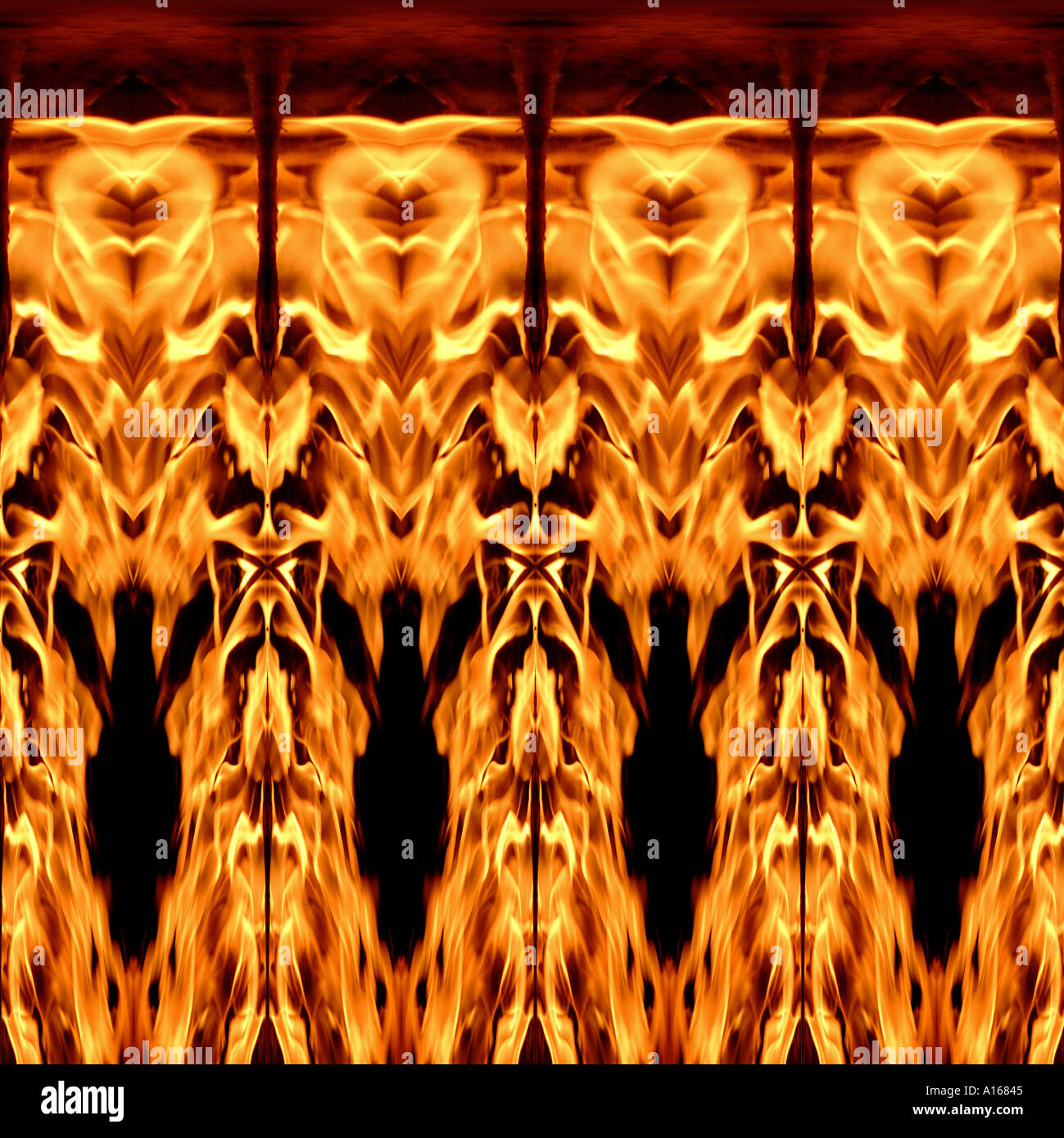 Natural tiling fire background Stock Photo - Alamy