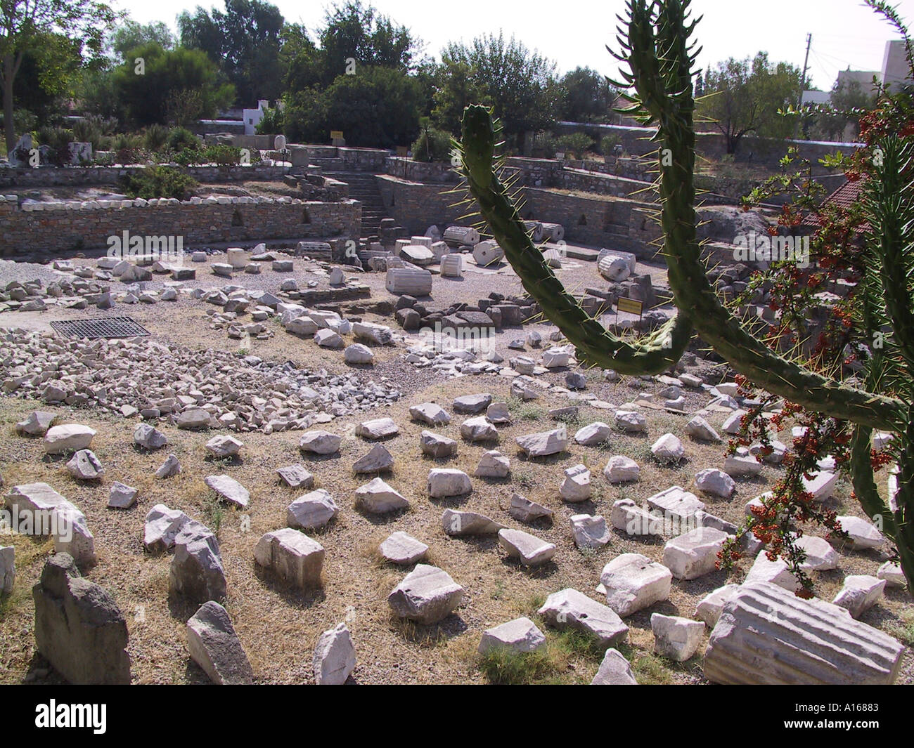 The site of the Mausoleum in Bodrum Turkey Stock Photo - Alamy