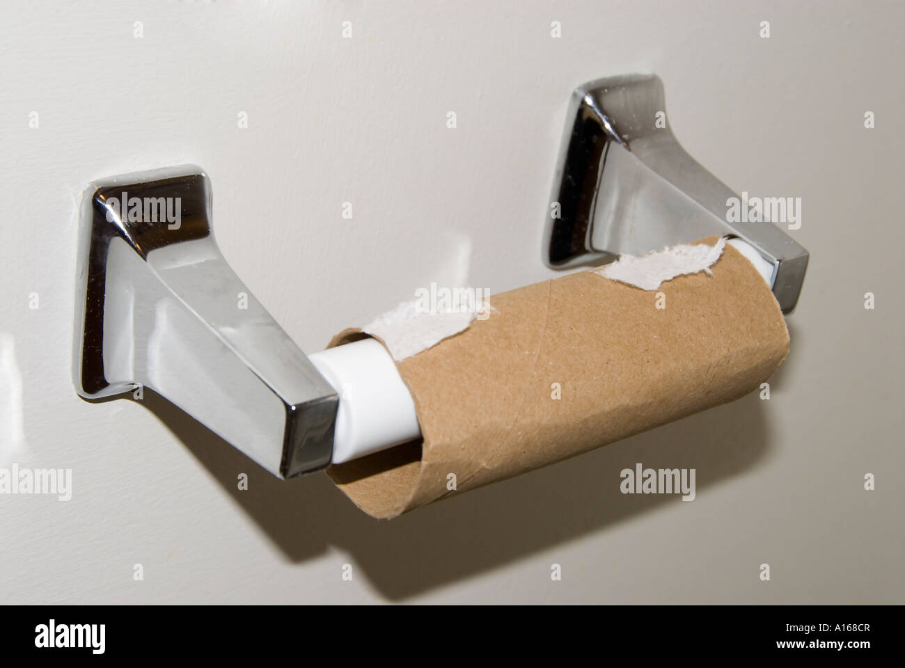 Empty Toilet Roll 2 Stock Photo - Alamy