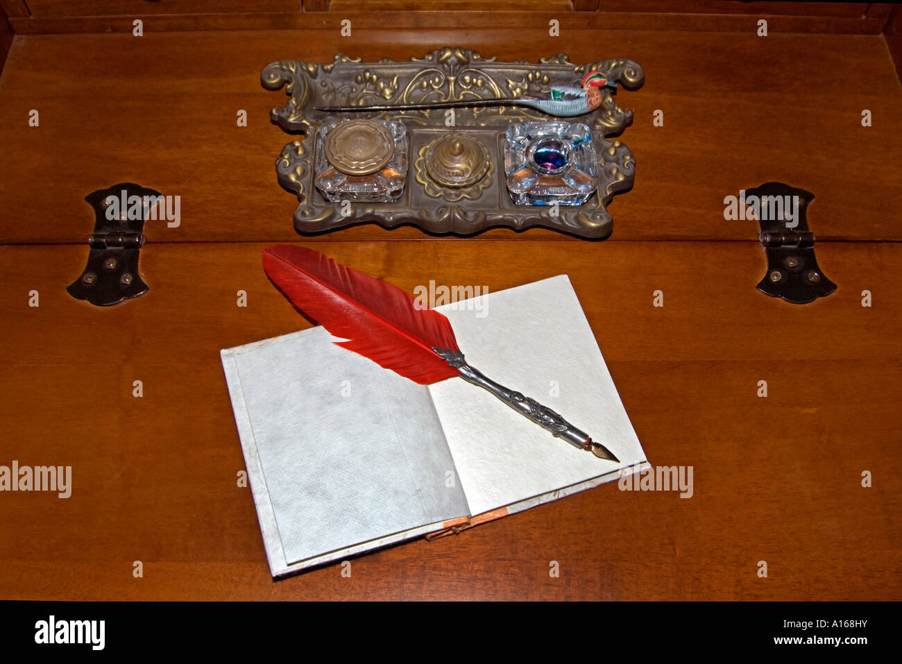 Vintage Writing Tools High Resolution Stock Photography and Images - Alamy
