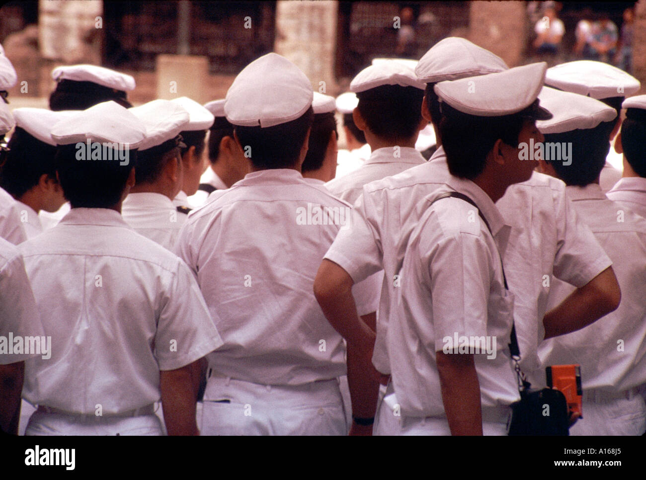 Japanese Sailors in Rome Stock Photo - Alamy