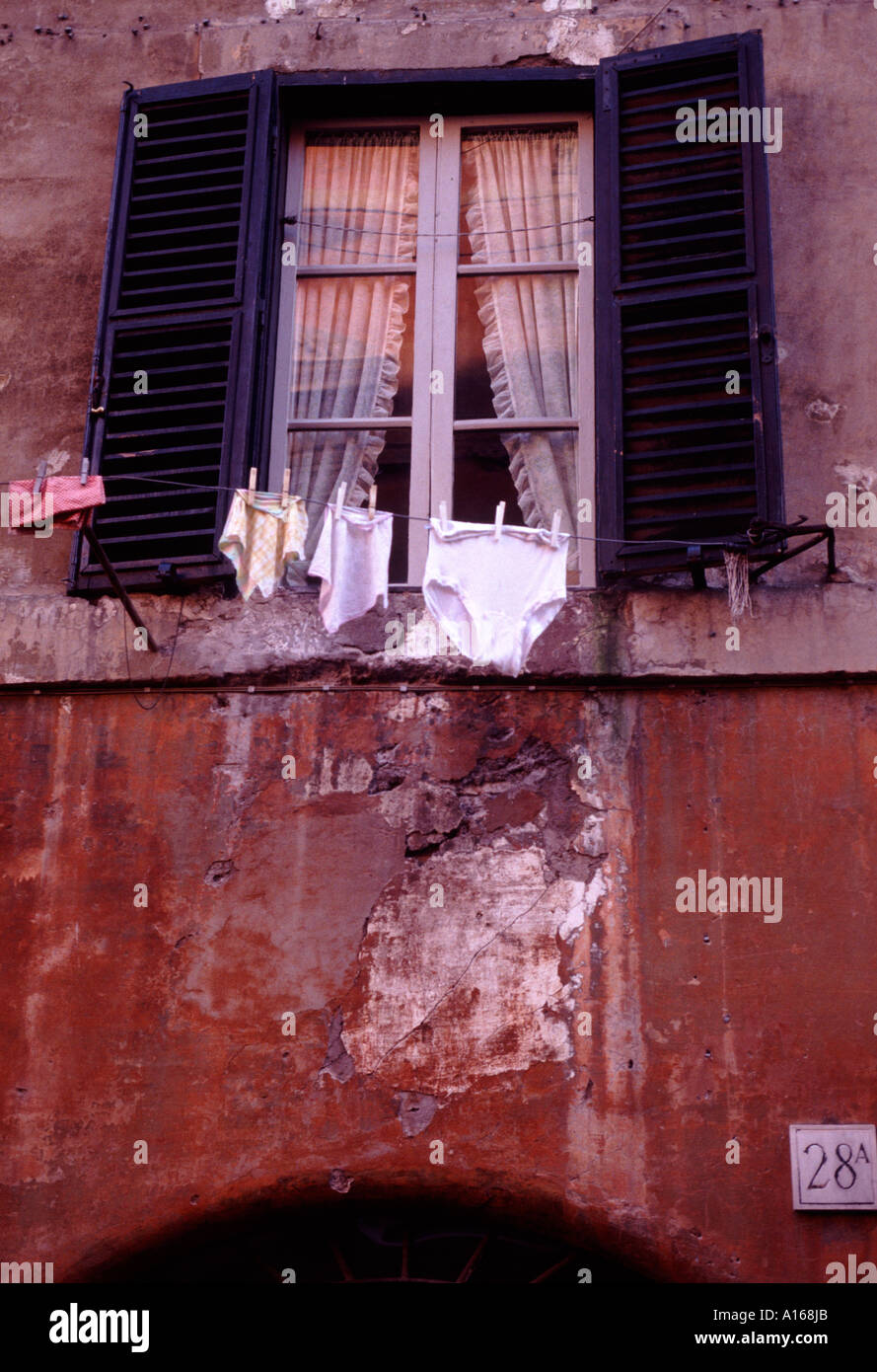 Washing clothes outside hi-res stock photography and images - Alamy