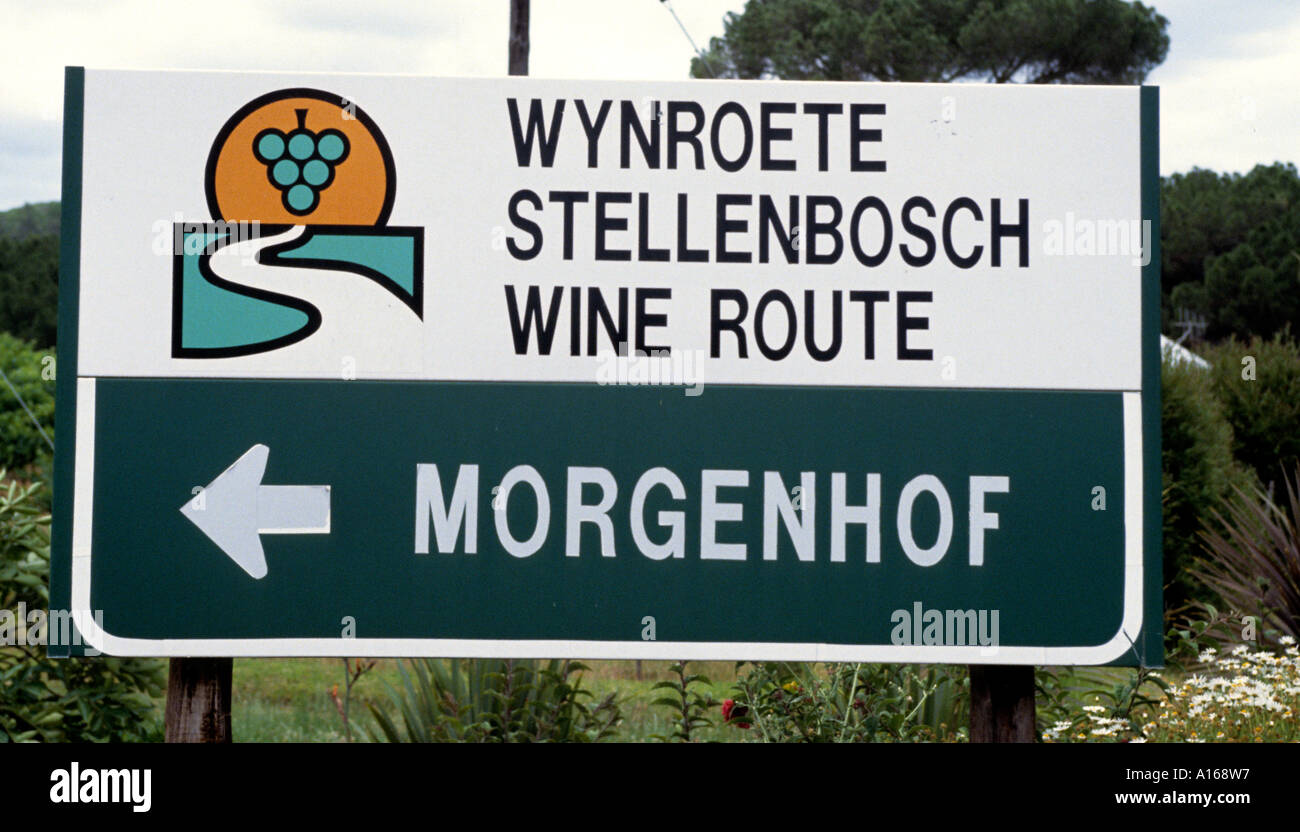 South Africa wine route morgenhof Stellenbosch Stock Photo - Alamy