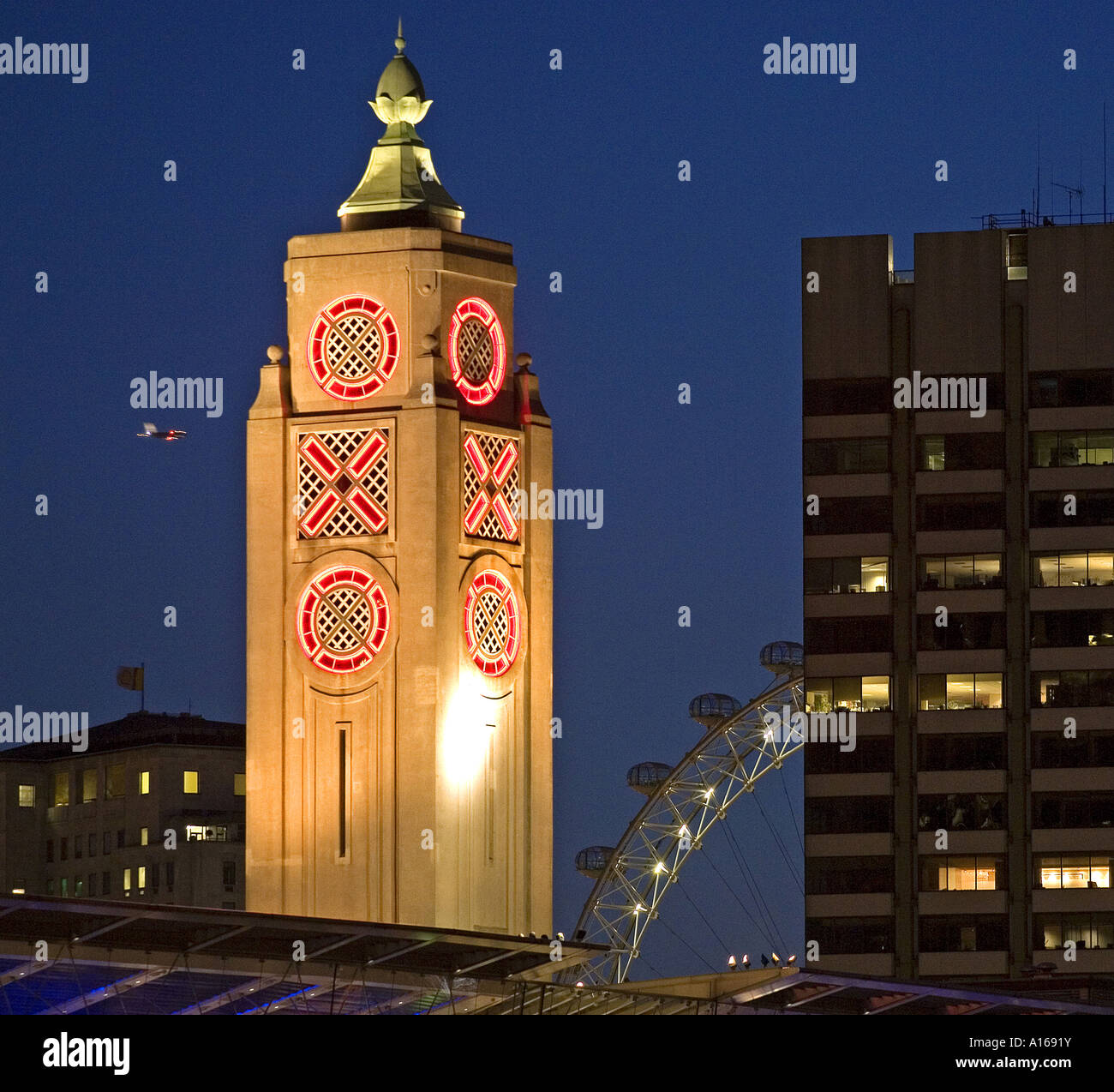 Oxo Tower London United Kingdom Stock Photo - Alamy