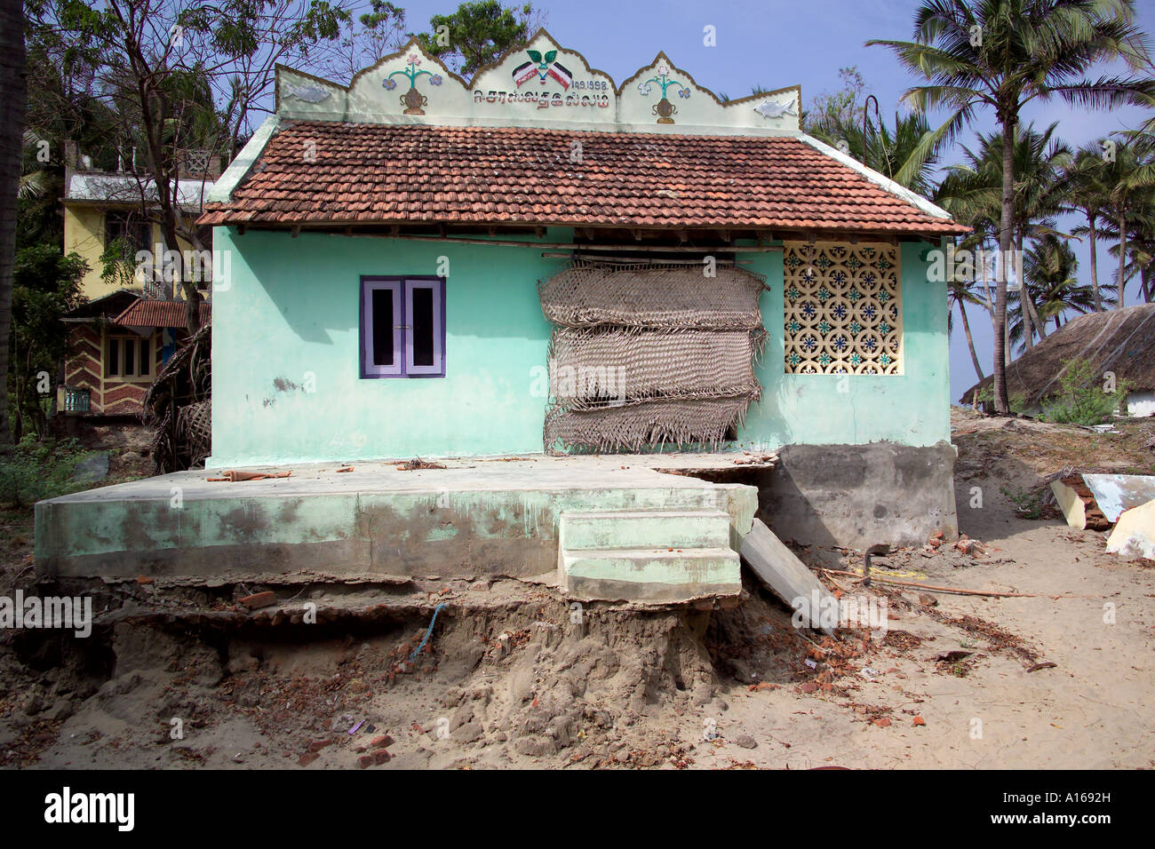 Koonangkuppam Village, Ponneri Circle, Tamil Nadu State, South India ...