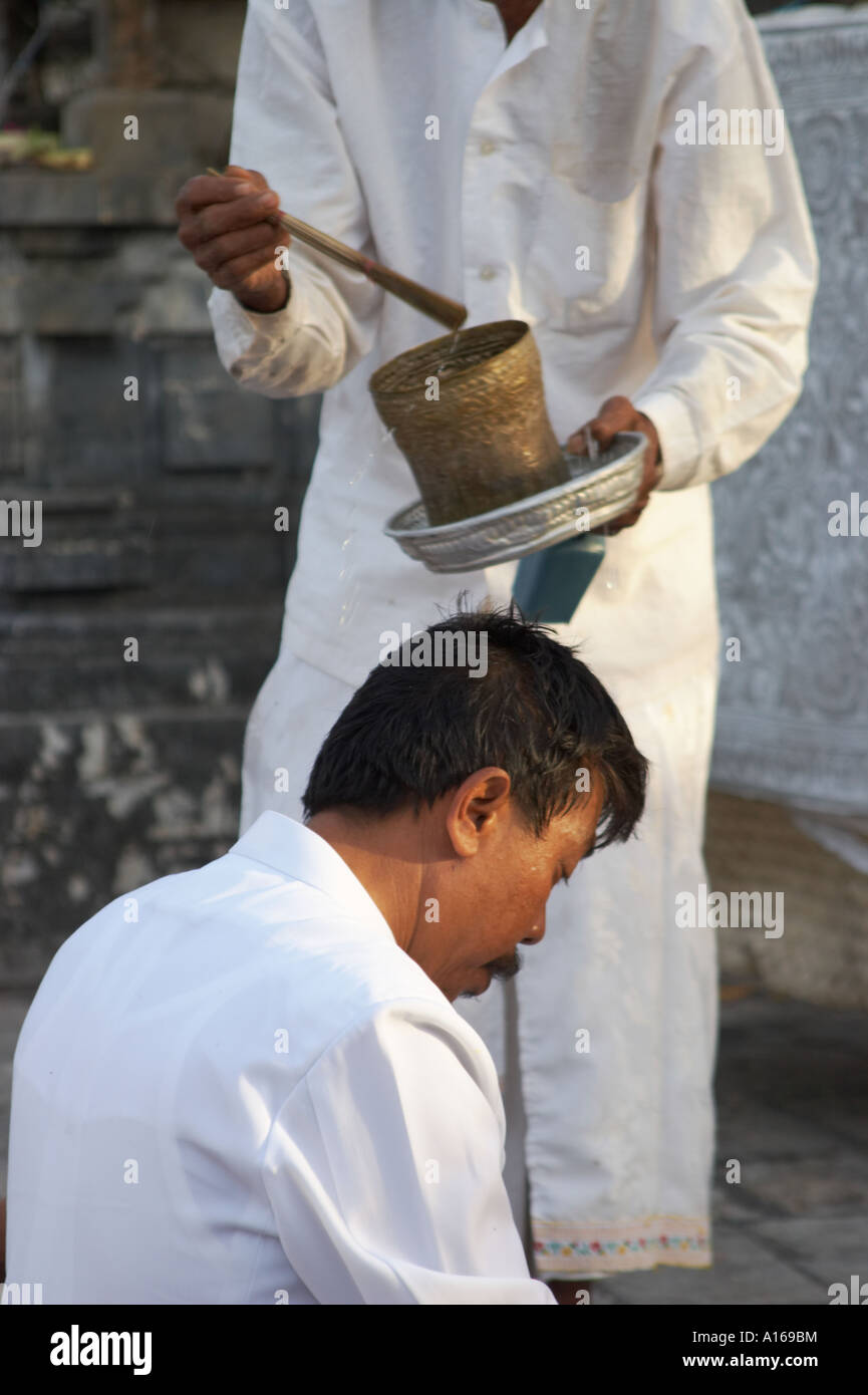 Hindu believer blessing hi-res stock photography and images - Alamy