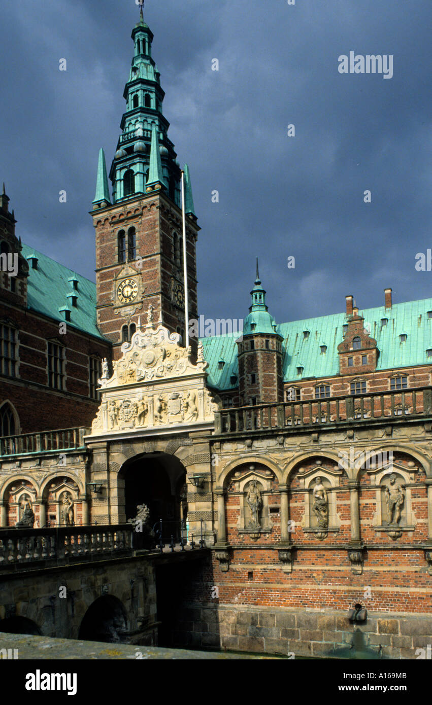 Denmark Hillerod Frederiksborg Castle palace Royal King Frederick II ...