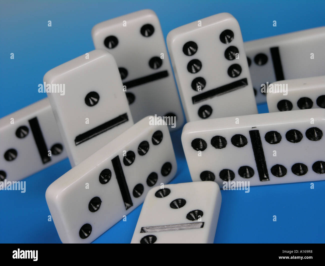 Stacks dominoes hi-res stock photography and images - Alamy