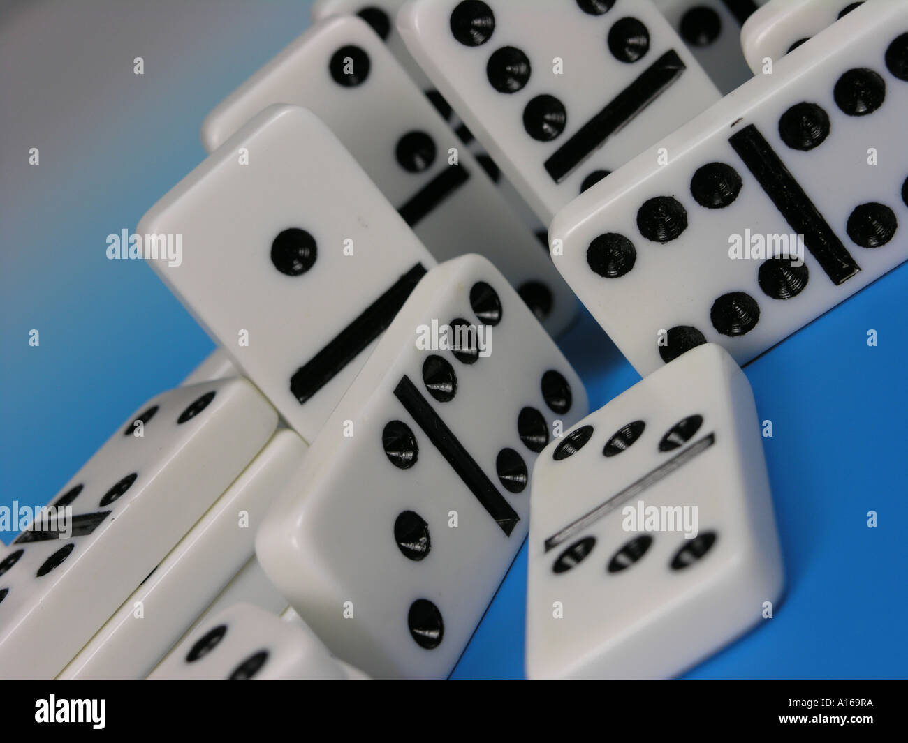 Stacks dominoes hi-res stock photography and images - Alamy
