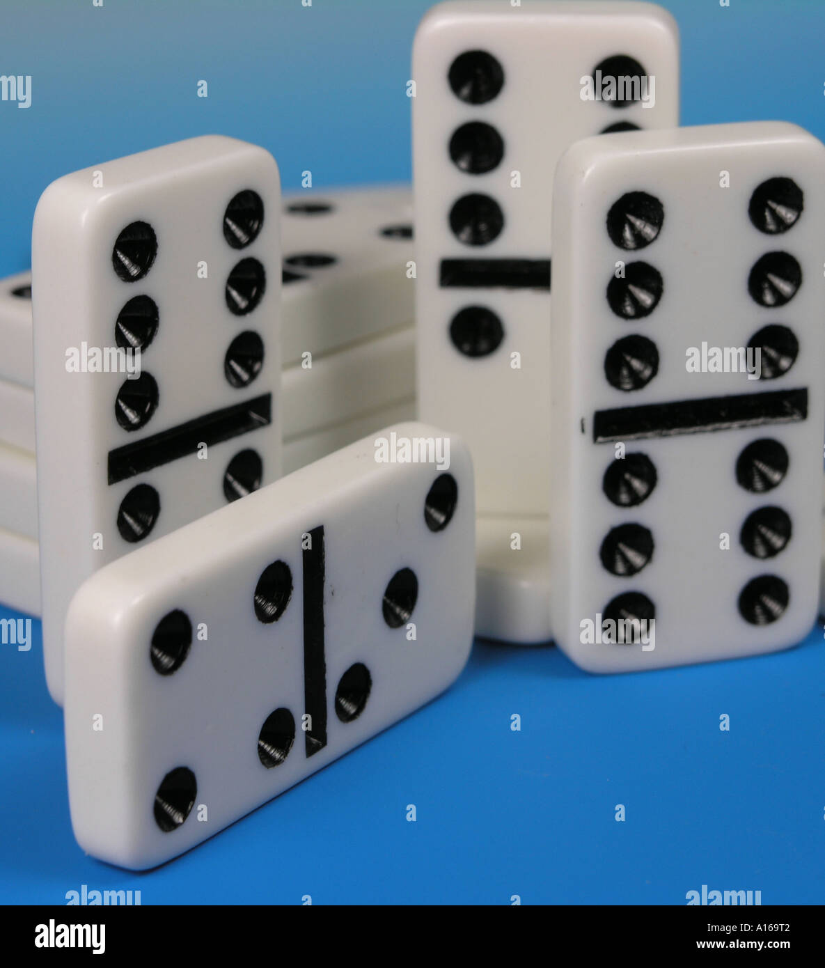 Stacks dominoes hi-res stock photography and images - Alamy