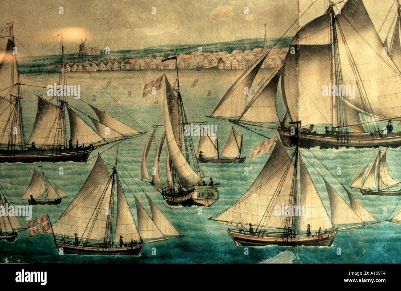 Boat Aero Sofarts Museum Marstal Denmark Sailing Stock Photo - Alamy