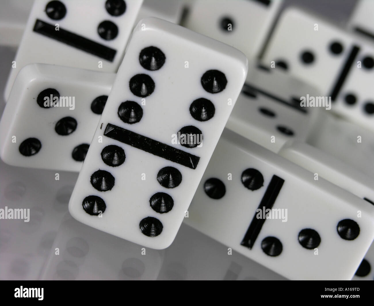 Stacks dominoes hi-res stock photography and images - Alamy