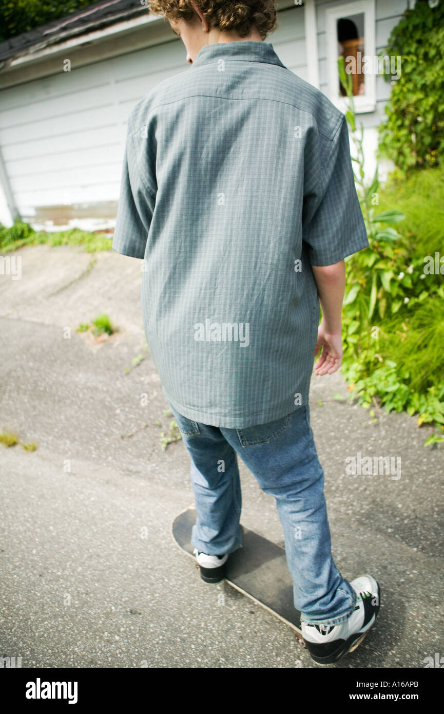 15 year old caucasian male Stock Photo - Alamy