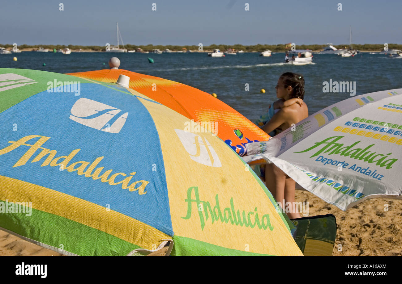 San Miguel beach El Rompido Huelva Andalucia Spain Stock Photo - Alamy