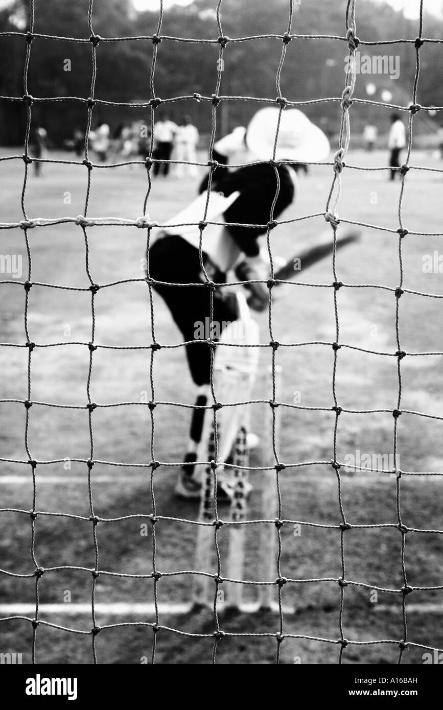 cricket net practice Mumbai Maharashtra India Stock Photo - Alamy