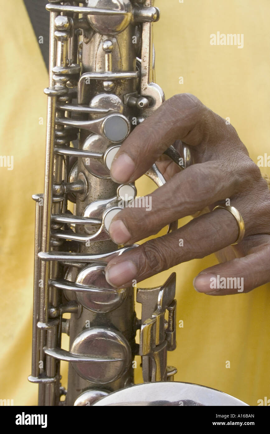 Man playing trumpet Stock Photo - Alamy