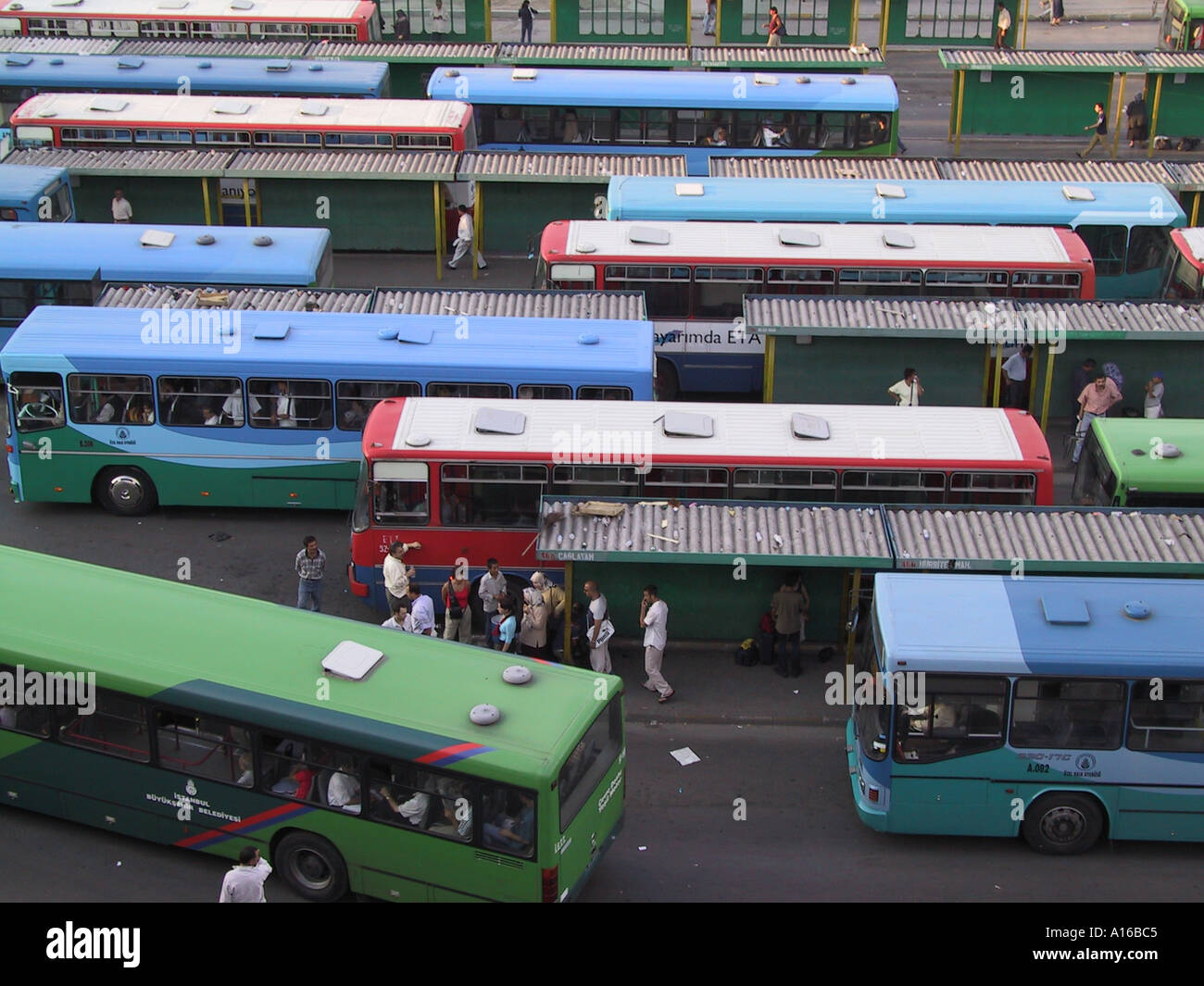Former main bus station in Eminonu Istanbul - 2010 European Capital of ...