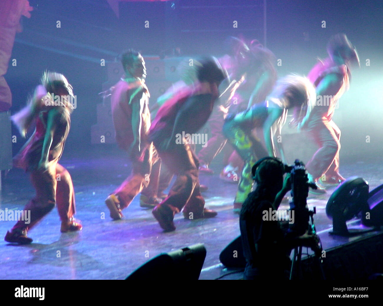 Abstract concert dancers Stock Photo - Alamy