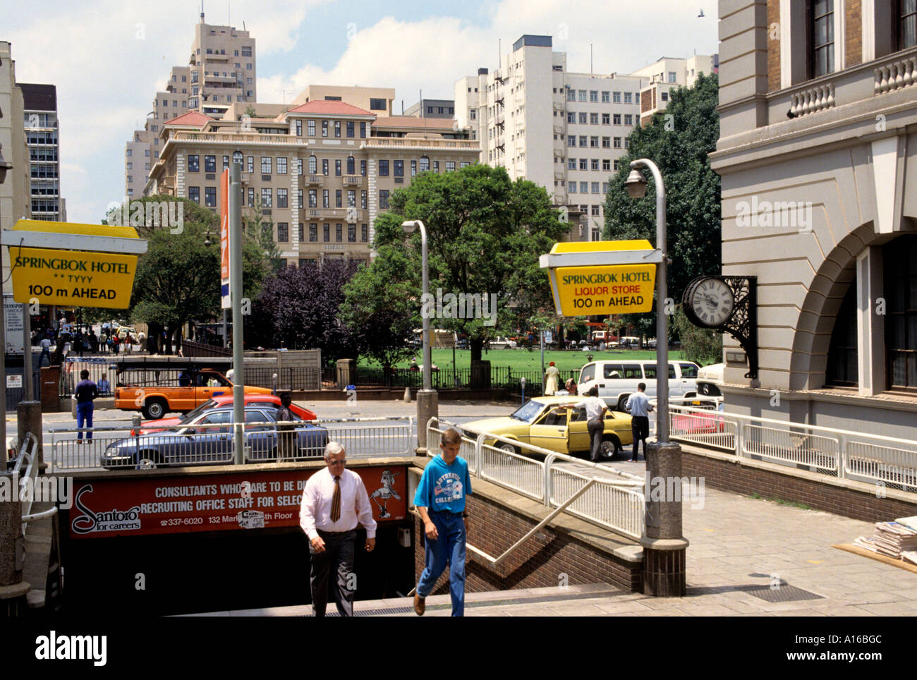 Johannesburg South Africa Town City Centre African Stock Photo - Alamy