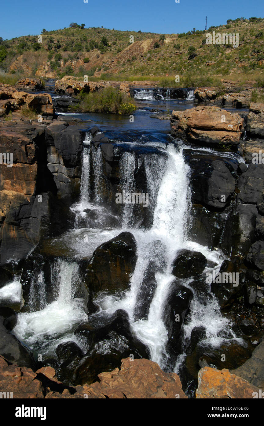 South Africa Mpumalanga potholes Waterfall transvaal Canyon Blyde River ...