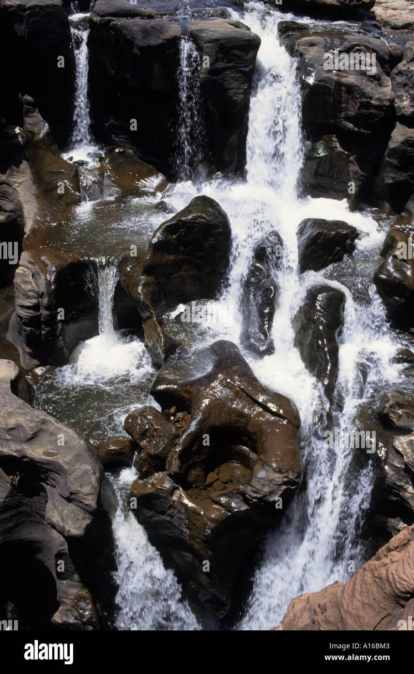 South Africa Mpumalanga potholes Waterfall transvaal Canyon Blyde River ...