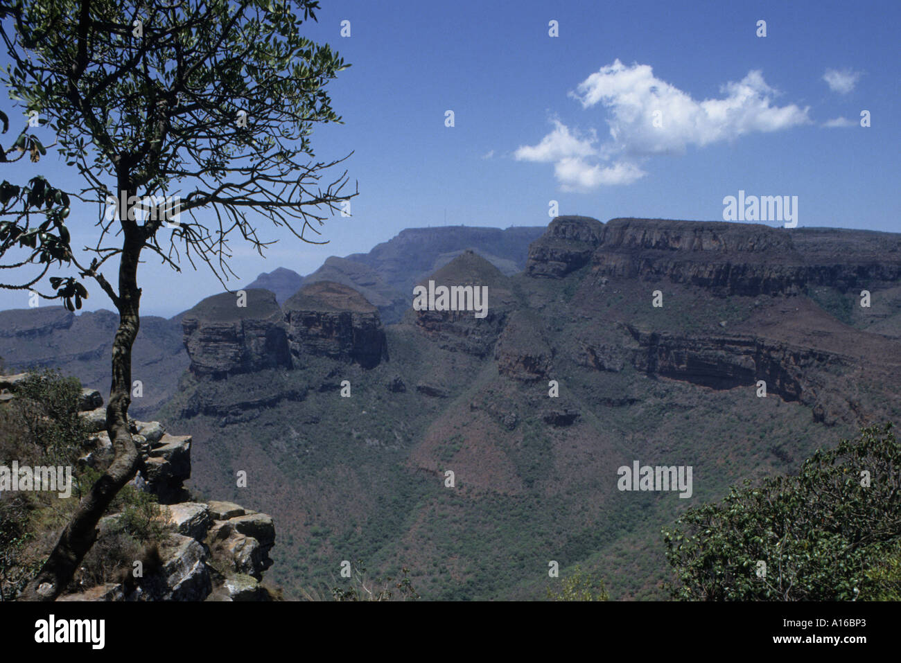 Country Transvaal Blyde River Canyon Country Side Scenery Stock Photo ...