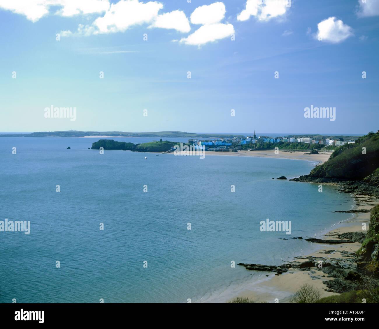 Waterwynch beach hi-res stock photography and images - Alamy