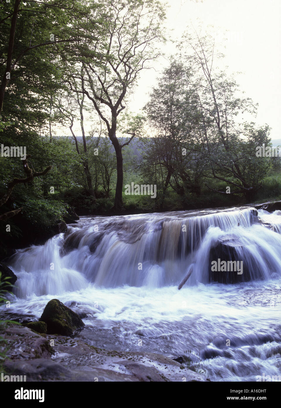Brecon beacons waterfall walkers hi-res stock photography and images ...