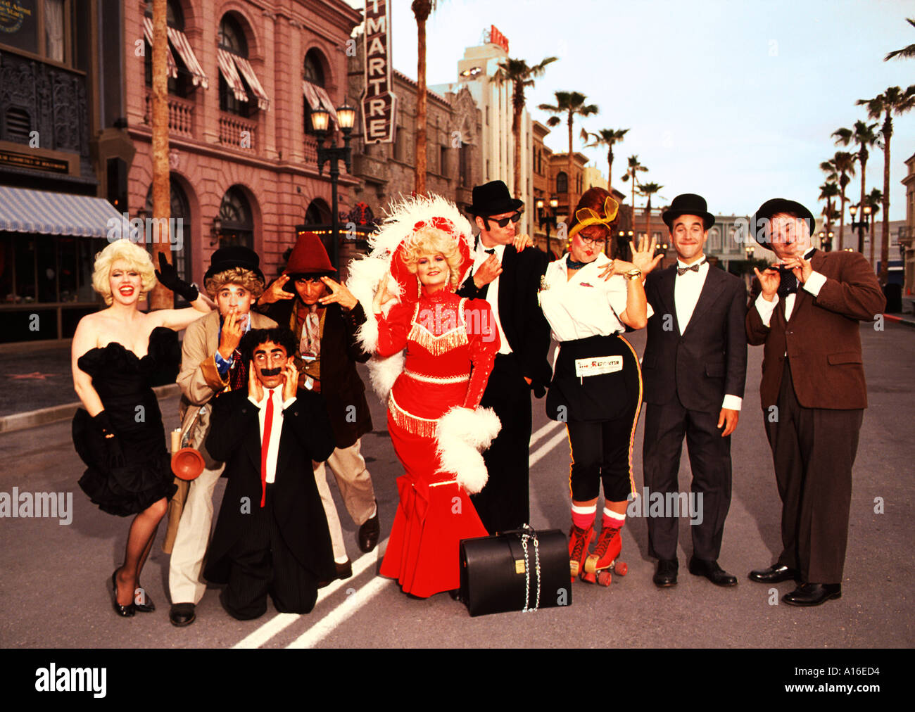 Universal Studio Hollywood Characters