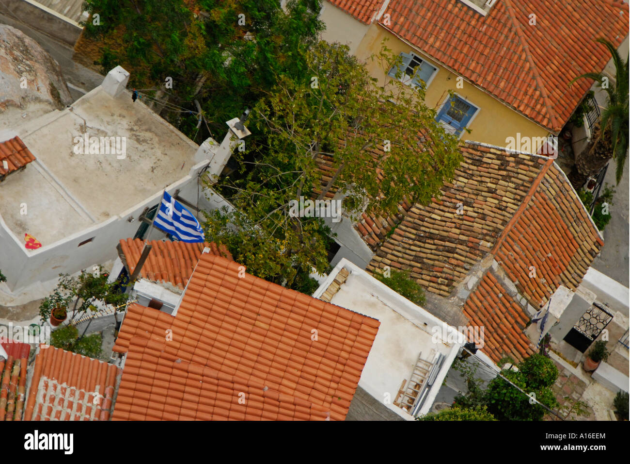 Athens Rooftops, seen from Acropolis Stock Photo - Alamy