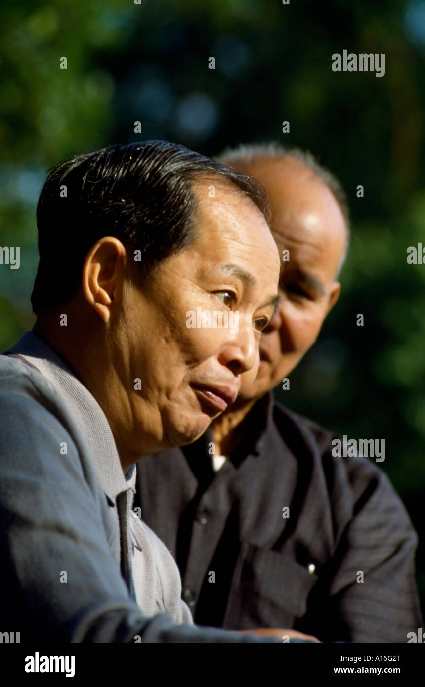Macao two Chinese men Stock Photo - Alamy