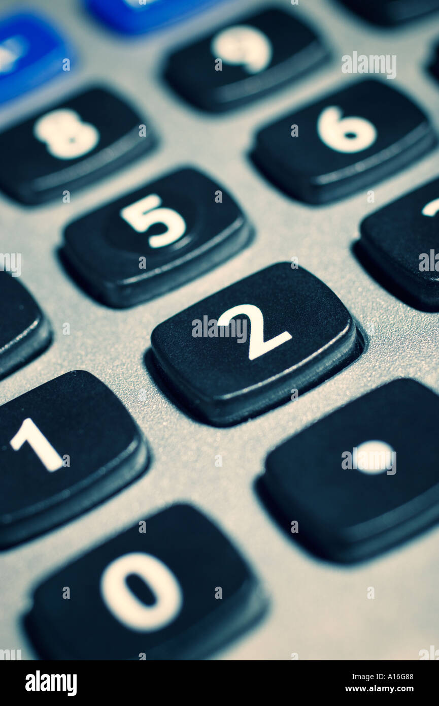 Calculator key pad hi-res stock photography and images - Alamy