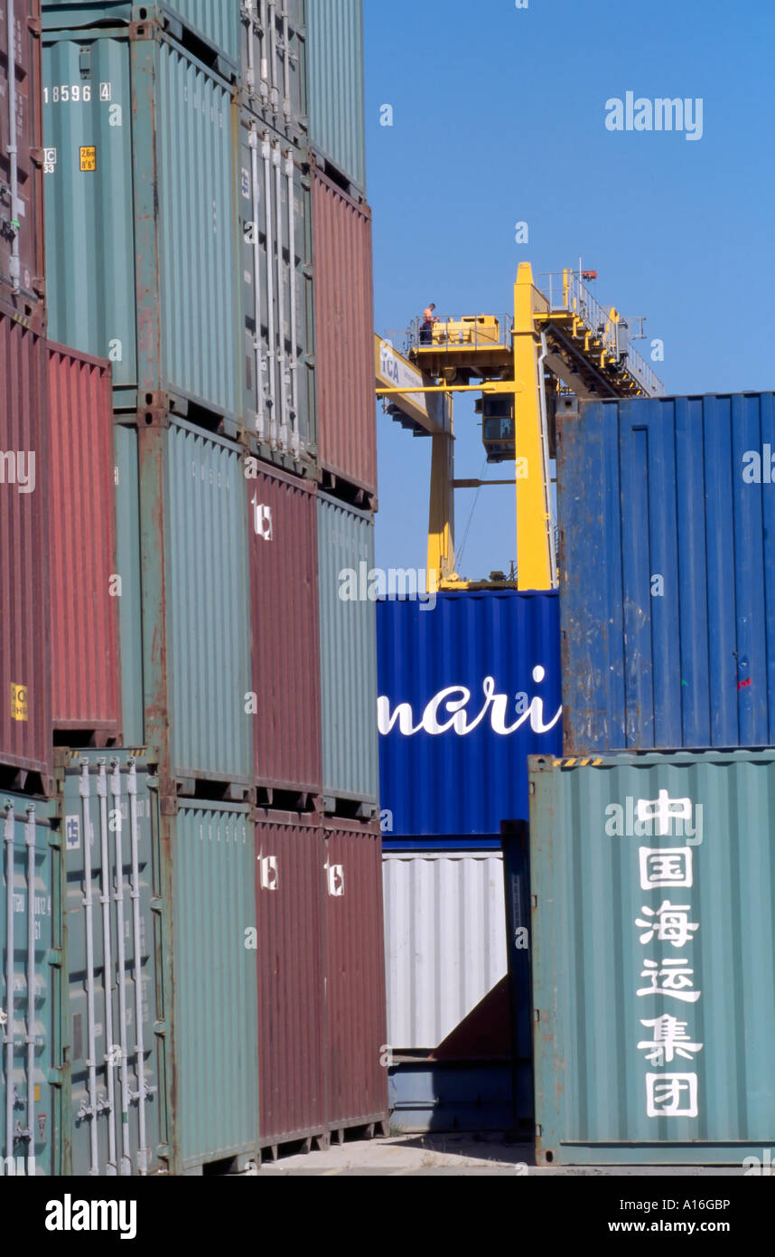 Global trade container hi-res stock photography and images - Alamy