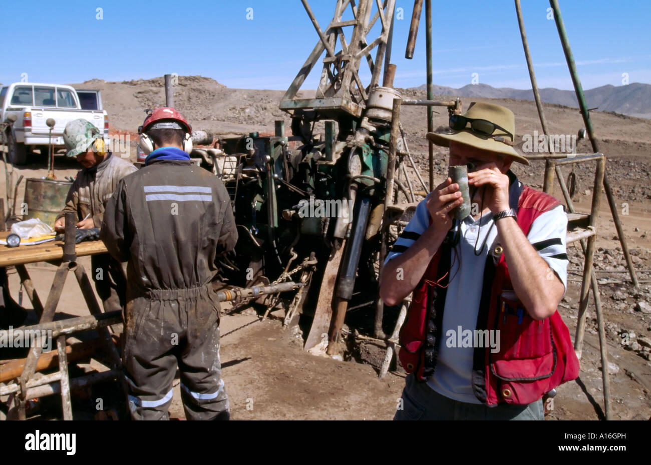 Core sample earth hi-res stock photography and images - Alamy