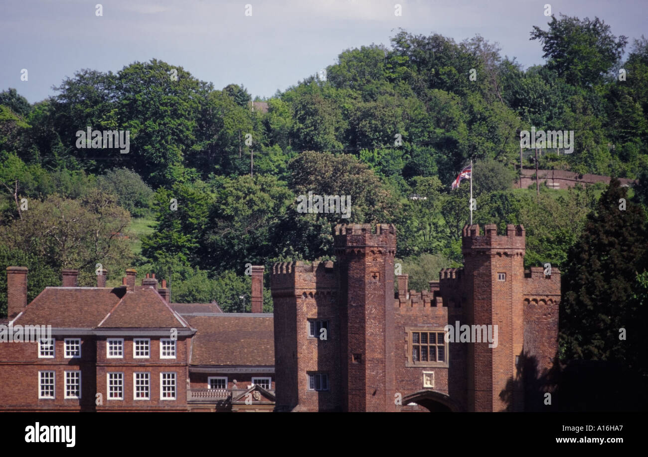 england kent lullingstone castle Stock Photo - Alamy