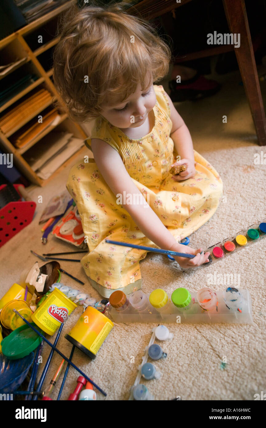21 Month old girl Stock Photo - Alamy