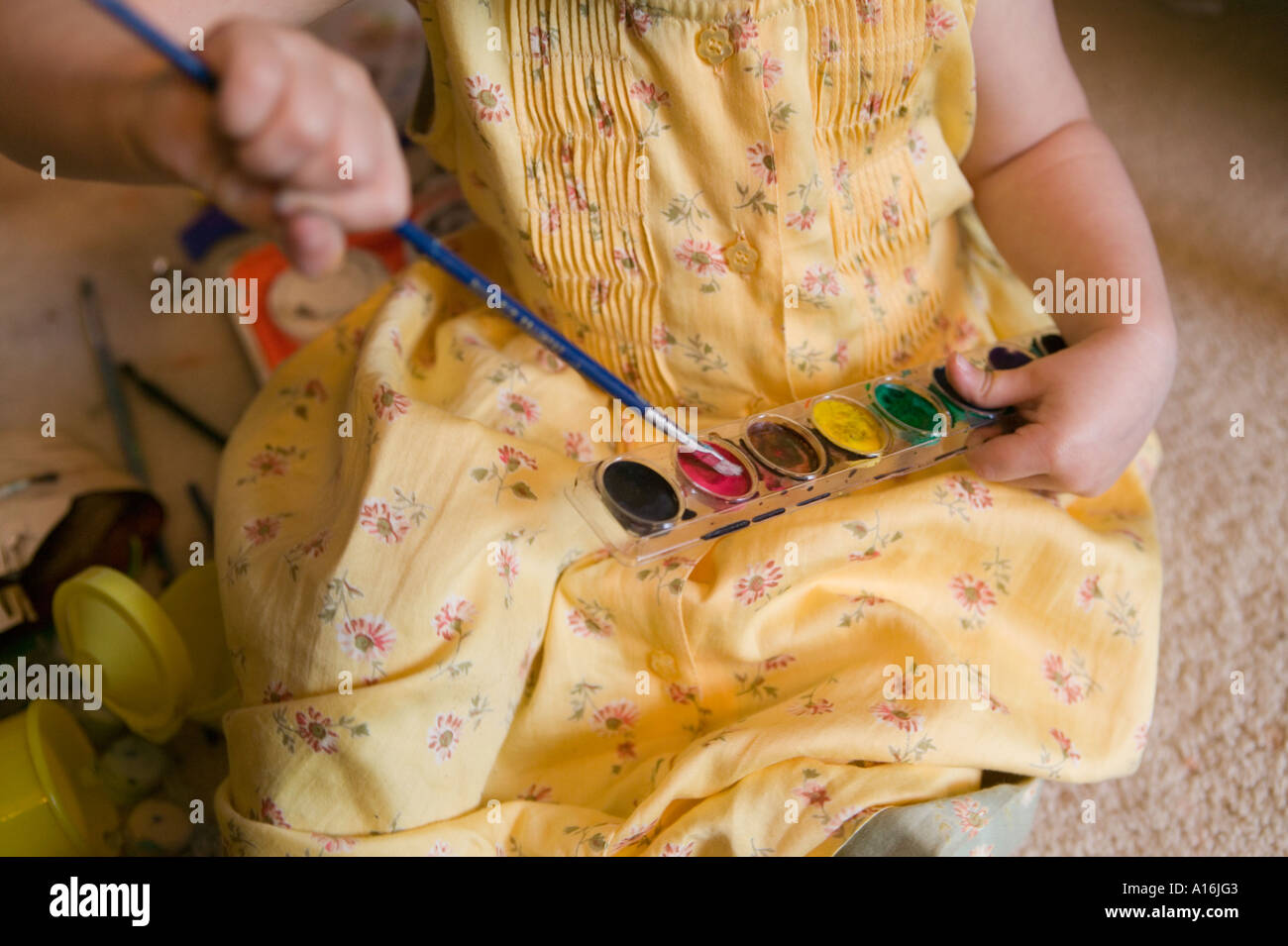 21 Month old girl Stock Photo - Alamy
