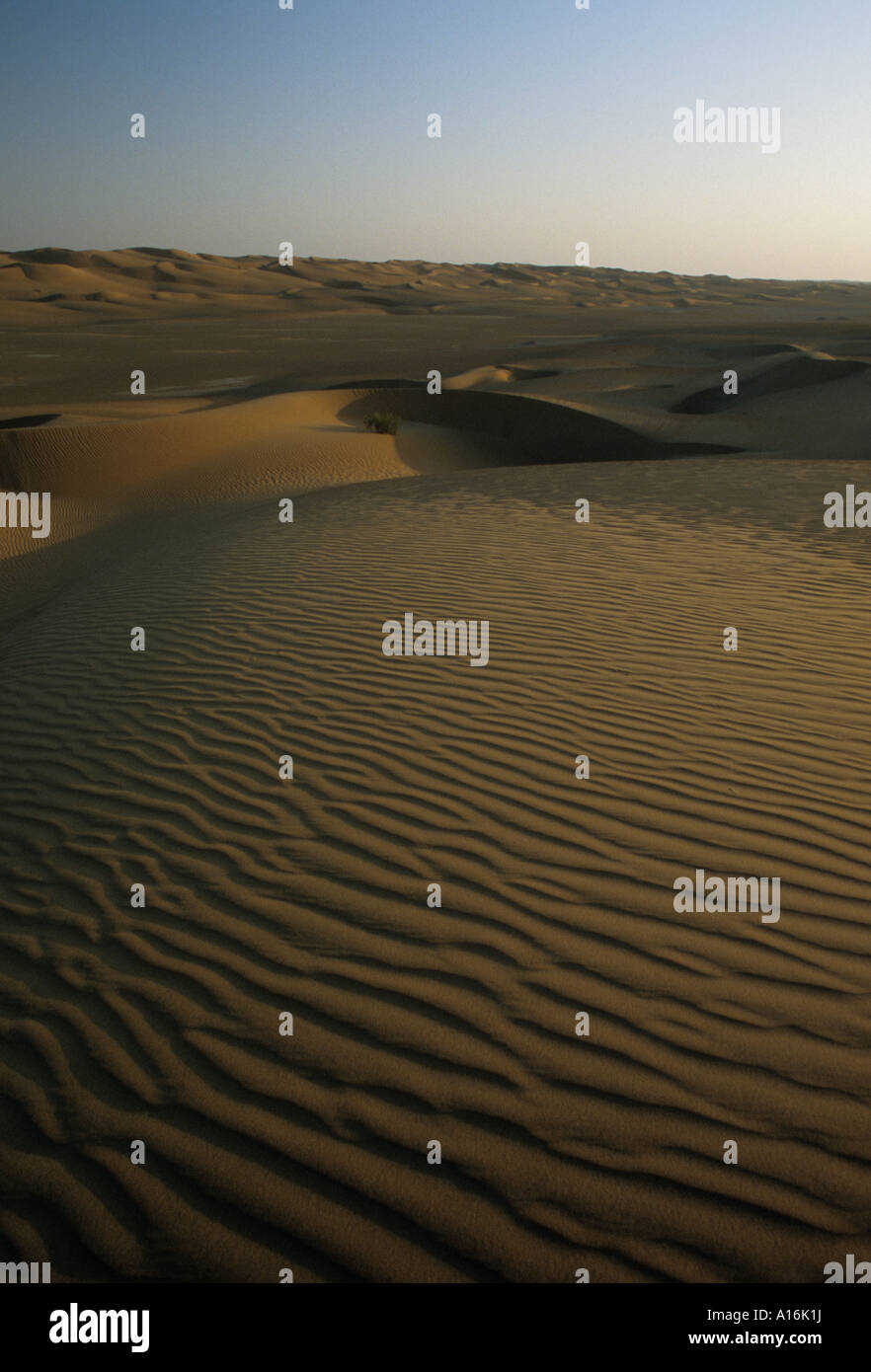 ramlat al sab'atain empty quarter desert dunes yemen Stock Photo - Alamy
