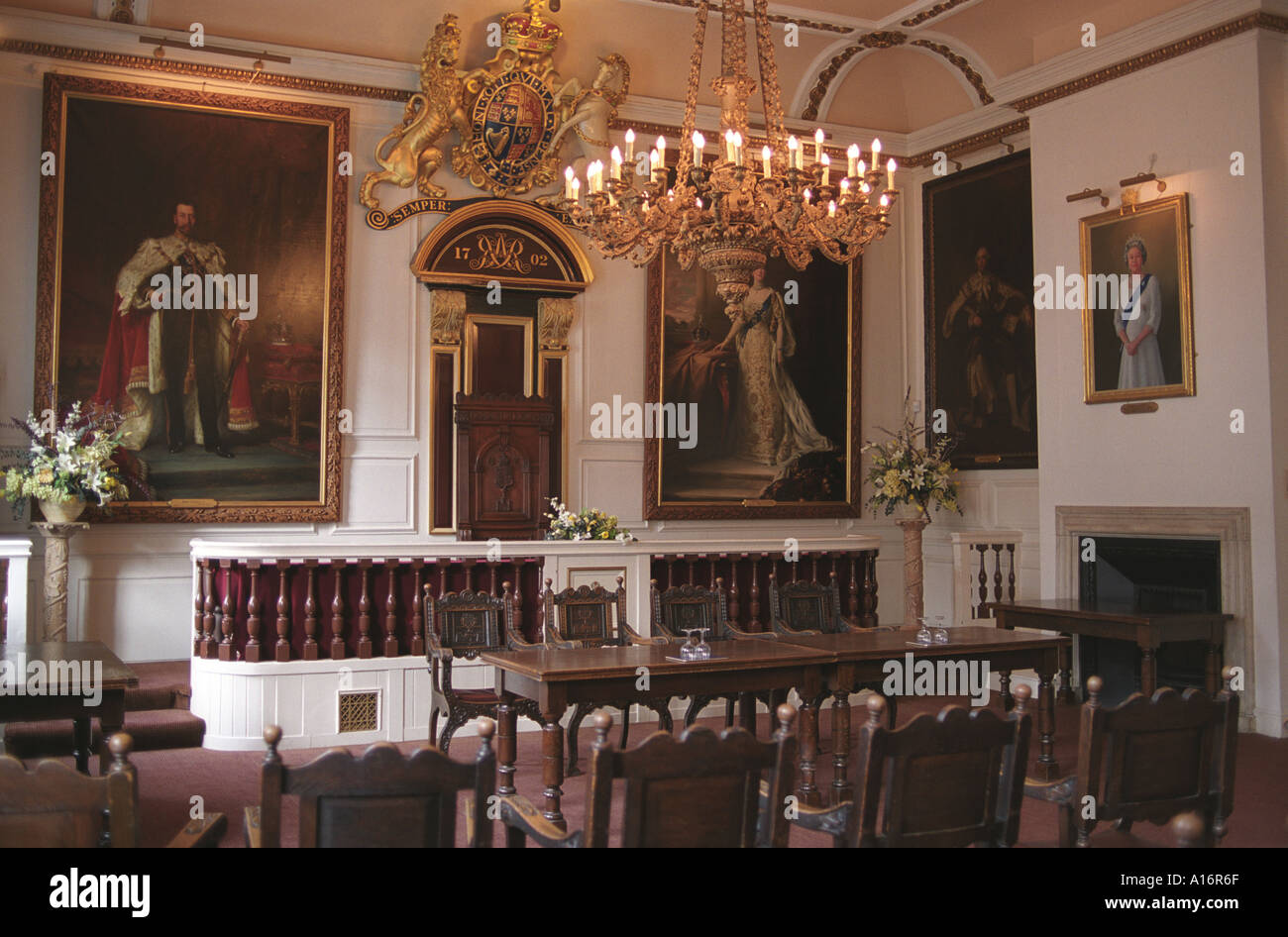 Guildhall, Windsor, Berkshire where Prince Charles and Camilla Parker ...