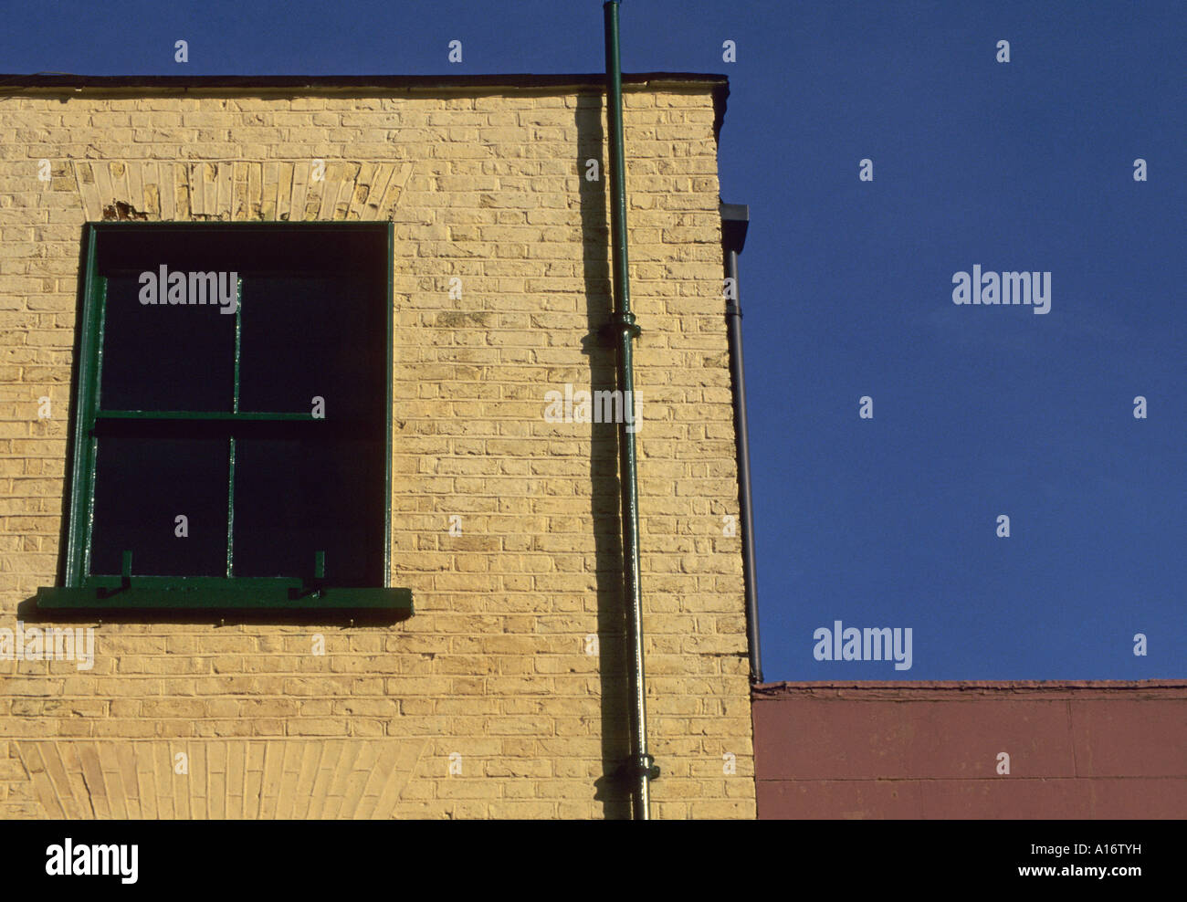 house and window in London England Stock Photo - Alamy