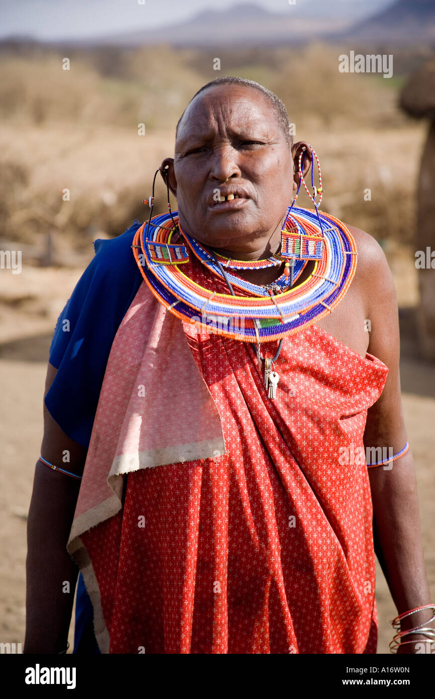 Kenya maasi woman hi-res stock photography and images - Alamy